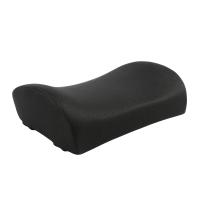 China 100% Polyester Mesh/Velboa Lumbar Pillow BC-006 Ergonomic Design for Office and Hotel for sale