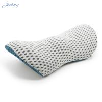 China Knitted Breathable Lumbar Cushion for Office Chair 48*32*23cm Memory Foam Back Support for sale