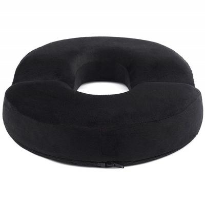 China OEM ODM Acceptabled Geometric Memory Foam Sponge Ring Cushion for Car Pressure Relief for sale