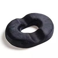 China OEM ODM Acceptabled Geometric Memory Foam Sponge Ring Cushion for Car Pressure Relief for sale