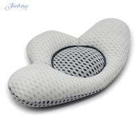 China Cotton Knitted Jourm Ergonomic Orthopedic Backrest Back Cushion Lumbar Support Pillow for sale