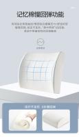 China 33*34*12cm Memory Foam Seat Cushion Set for Anti-Static and Ergonomic Sitting in Hotel for sale