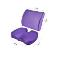 China 33*34*12cm Memory Foam Seat Cushion Set for Anti-Static and Ergonomic Sitting in Hotel for sale