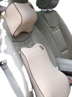 China Car Lumbar Support Back Cushion Headrest Neck Pillow Kit for Seat Cushion Memory Foam for sale