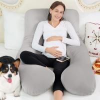 China Memory Foam Filling Material Custom U Shape Pregnancy Body Pillow for Pregnant Women for sale