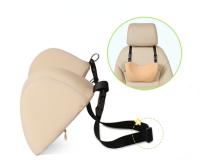 China Soft And Comfortable Kids Cars Memory Foam Pillow For Car Seat Seatbelt Cover For Kids for sale