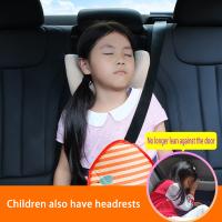 China Soft And Comfortable Kids Cars Memory Foam Pillow For Car Seat Seatbelt Cover For Kids for sale