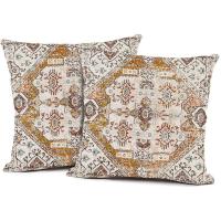 China High Density Foam Custom Nordic Style Pillow Embroidered Home Decor Cushion Cover Blank 9 Panel Photo Polyester for sale