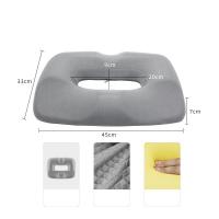 China Comfortable Sitting with Breathable Mesh Cloth Seat Cushion and Memory Foam Pillow for sale