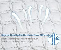 China JOURM Cooling Shredded Memory Foam Pillow Hot Seller Washable Bed Bamboo For Sleeping for sale