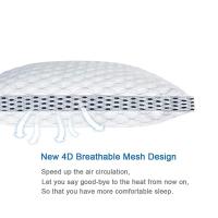 China JOURM Cooling Shredded Memory Foam Pillow Hot Seller Washable Bed Bamboo For Sleeping for sale