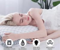 China JOURM Cooling Shredded Memory Foam Pillow Hot Seller Washable Bed Bamboo For Sleeping for sale