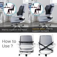 China Modern Style Office Chair Lumbar Support Cushion Relieve Back Pain and Improve Posture for sale