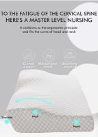 China Hotel JOURM Contoured Cervical Orthopedic Memory Foam Pillow with Butterfly Shape for sale