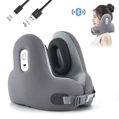 China Jourm Music Bluetooth Noise Reduction Neck Support Rest Cushion for Airplane Travel for sale