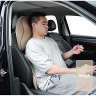China Breathable and Comfortable N2 Memory Foam Cushion for Car Seat Custom Logo Accepted for sale