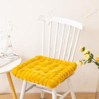 China Home Decoration Plush Milk Velvet Soft Portable Chair Sofa Floating Sill Seat Cushion for sale