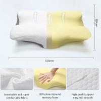 China Memory Foam Contour Orthopedic HRON Sleeping Pillow by JOURM HNOS Custom Woven Design for sale