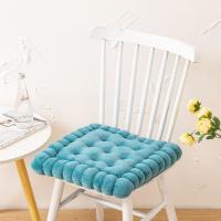 China Home Decoration Plush Milk Velvet Soft Portable Chair Sofa Floating Sill Seat Cushion for sale