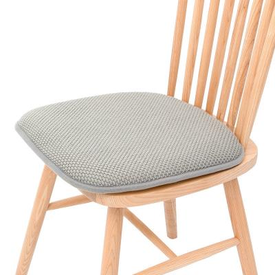 China Washable Cover Home Seat Function Memory Foam Non Skid SBR Back Square 40*40 Chair Pad for sale