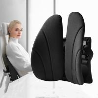 China Airplane Car Seat Back Cushion with Pain Relief Function and Polyester Plastic for sale