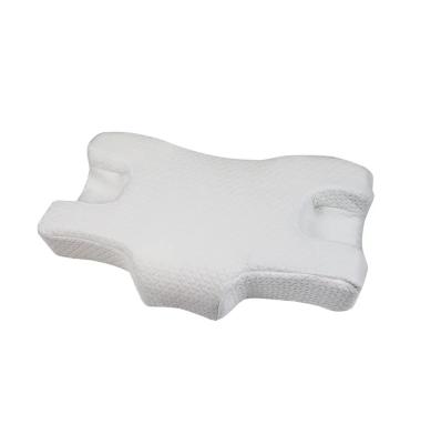 China Customized Color Anti Aging Neck Pillows Woven Stomach Sleeper Pillow for Pain Relief for sale