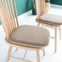 China Washable Cover Home Seat Function Memory Foam Non Skid SBR Back Square 40*40 Chair Pad for sale