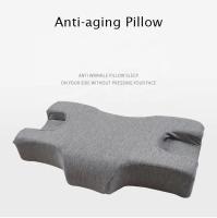 China Customized Color Anti Aging Neck Pillows Woven Stomach Sleeper Pillow for Pain Relief for sale