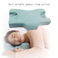 China Customized Color Anti Aging Neck Pillows Woven Stomach Sleeper Pillow for Pain Relief for sale