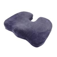 China Black and Grey Memory Foam Office Chair Orthopedic Seat Cushion for Ultimate Comfort for sale