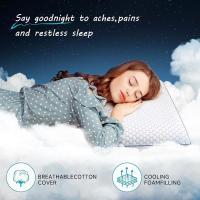 China Healthy Sleep Deep Sleep Cooling Pillow for Side Back and Stomach Sleepers at Festival for sale
