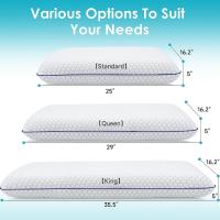 China Healthy Sleep Deep Sleep Cooling Pillow for Side Back and Stomach Sleepers at Festival for sale