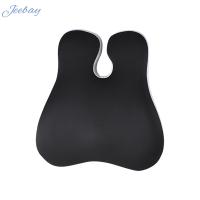 China Customized Logo Cotton Memory Foam Lumbar Support Chair Cushion for Orthopedic Comfort for sale