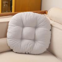 China Solid Color Cotton Cushion PE Foam Chair Cushion Pillow Pressure Relief Seat Cushion for sale