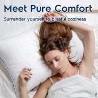 China Queen Size Set of 2 Pillows for Sleeping Fluffy Memory Foam Filling is customized Yes for sale