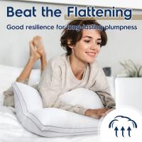 China Queen Size Set of 2 Pillows for Sleeping Fluffy Memory Foam Filling is customized Yes for sale