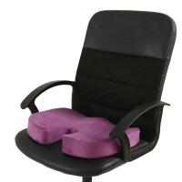 China Removable and Washable Memory Foam Seat Cushion for Customized Chair Pressure Relief for sale