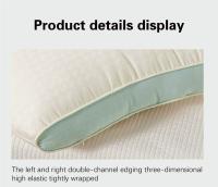 China Sleep Massage Pillow with Skin-Friendly Knitted Fabric and Cervical Spine Protection for sale