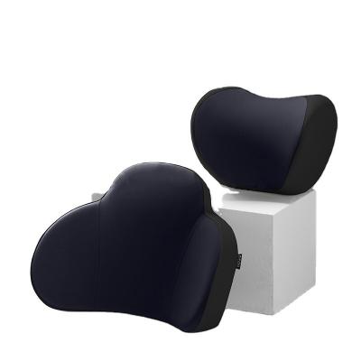 China Oblong Memory Foam Backrest Cushion for Car or Office Ergonomic Lumbar Support Pillow for sale