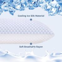 China King Size Set of 2 Cooling Pillows for Sleeping Adjustable Loft Bed Firm or Soft Pillows for Side Festival Pattern for sale