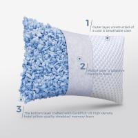 China King Size Set of 2 Cooling Pillows for Sleeping Adjustable Loft Bed Firm or Soft Pillows for Side Festival Pattern for sale
