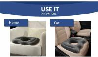 China Ergonomic Hip Cushion for Hotsale Car Office Household Inflatable Donut Seat Cushion for sale