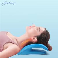 China Cotton Blue Snoring Hotel Knitted Ergonomic Pillow for Back Support and Cervical Health for sale