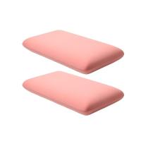 China Solid Pattern Classic Orthopedic Memory Foam Sleeping Pillow for Neck Pain Relief for sale