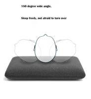 China Solid Pattern Classic Orthopedic Memory Foam Sleeping Pillow for Neck Pain Relief for sale