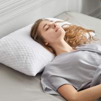 China Rest Easy with 2 Pillows Made of Shredded Memory Foam and a Hypoallergenic Bamboo Cover for sale