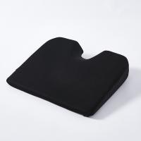 China Customized Memory Foam Chair Cushion Triangle Foam Wedge Cushion with Mesh Seat Cover for sale
