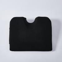 China Customized Memory Foam Chair Cushion Triangle Foam Wedge Cushion with Mesh Seat Cover for sale
