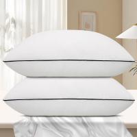 China Standard Size Cooling Pillows Set of 2 Memory Foam Filling for Back Stomach or Side Sleepers for sale