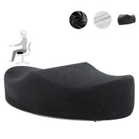China Comfortable Square Memory Foam Comfort Seat Cushion with Unpick and Washable Cover for sale